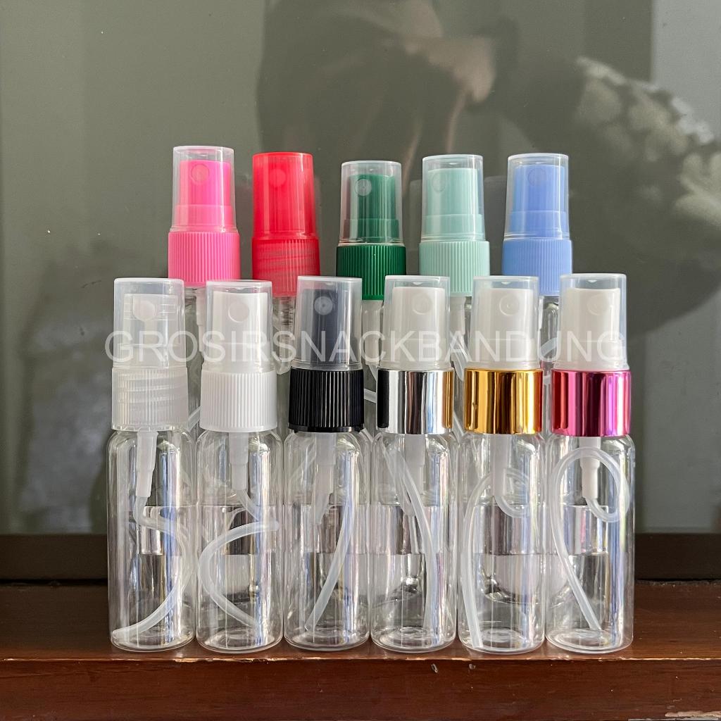 Jual BOTOL PLASTIK PET 20ML SPRAY / BOTOL SPRAY 20ML / PET 20ML SPRAY NECK 18 | Shopee Indonesia