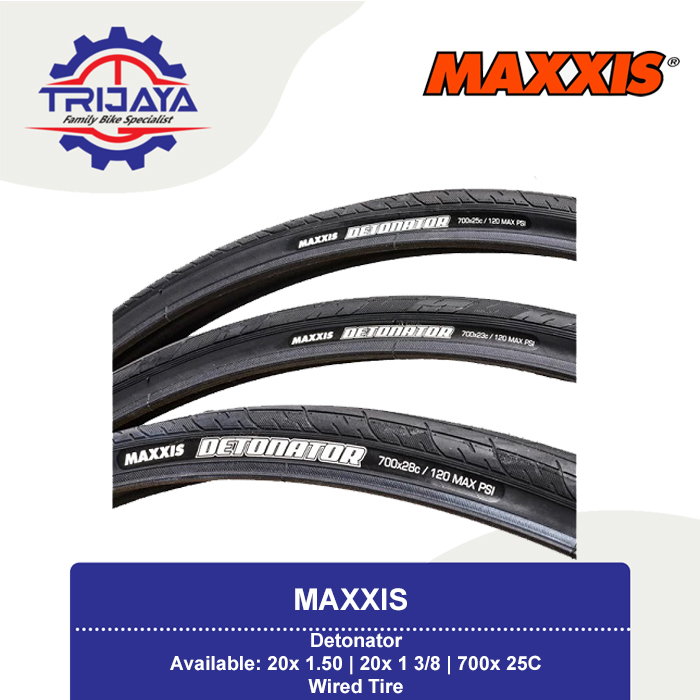 Jual Maxxis Detonator Wired Tire | Ban Luar Sepeda [20 inch / 22 inch ...
