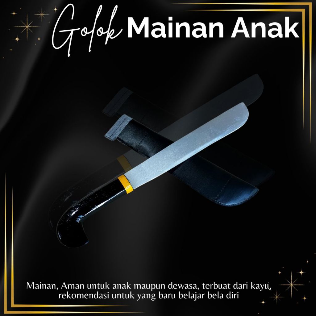 Jual Kayu Mainan Golok golokan, Accesories Golok golokan / Bahan Kayu ...