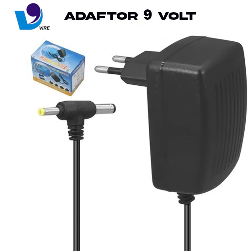 Jual VIRE adaptor power supply 9V 2A jack T terbaru | Shopee Indonesia