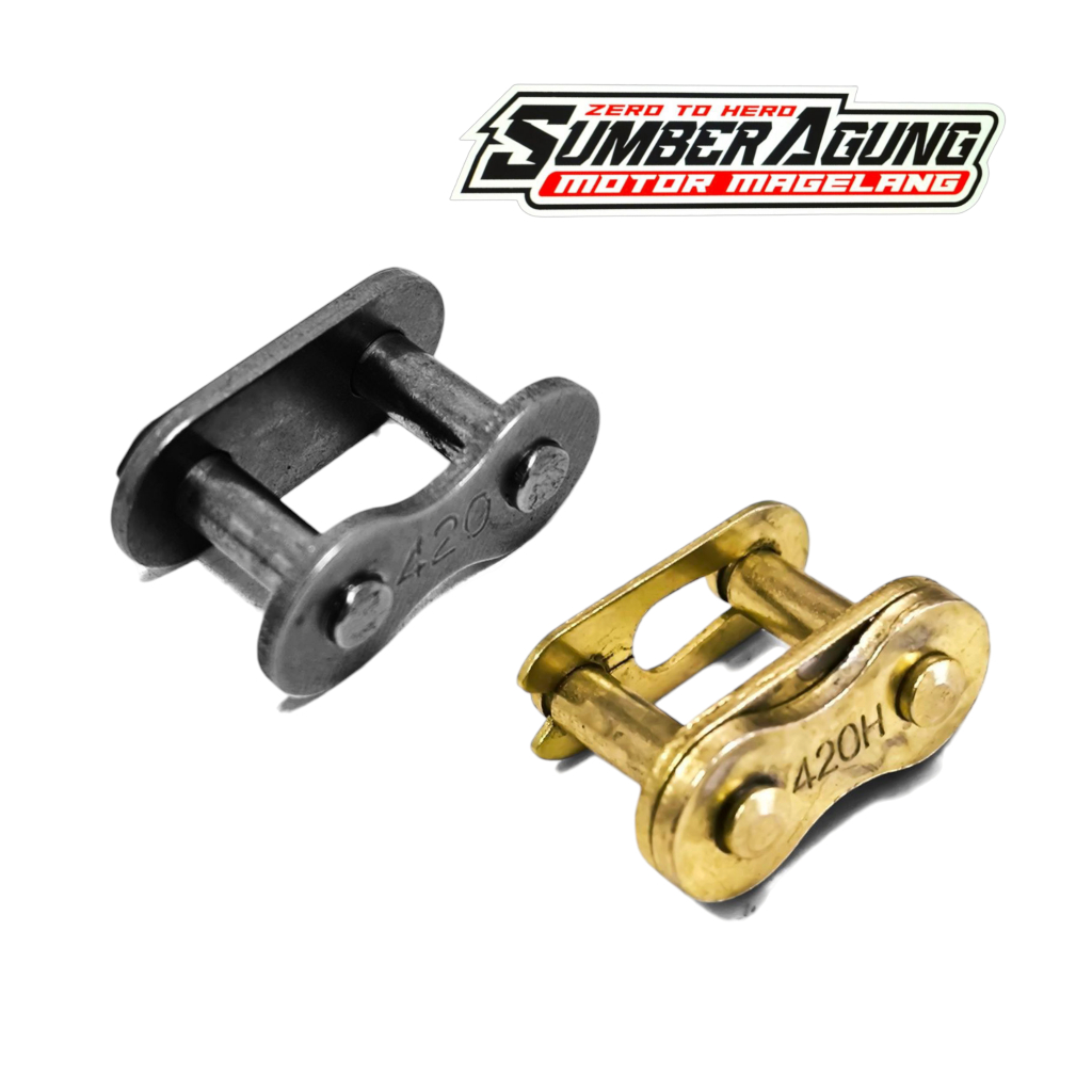 Jual SAMBUNGAN RANTAI RANTE UKURAN 420H GOLD HITAM | Shopee Indonesia