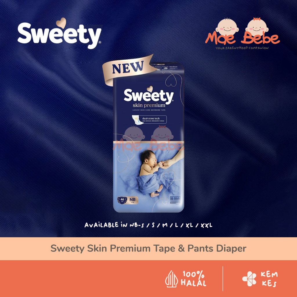 Jual Sweety Skin Premium SAP Diaper Tape & Pants Popok Bayi Perekat ...