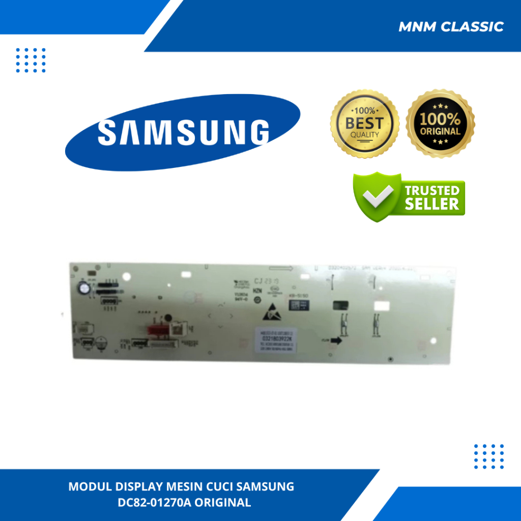 Jual MODUL DISPLAY MESIN CUCI SAMSUNG WW70T3020WW DC82-01270A ORIGINAL | Shopee Indonesia