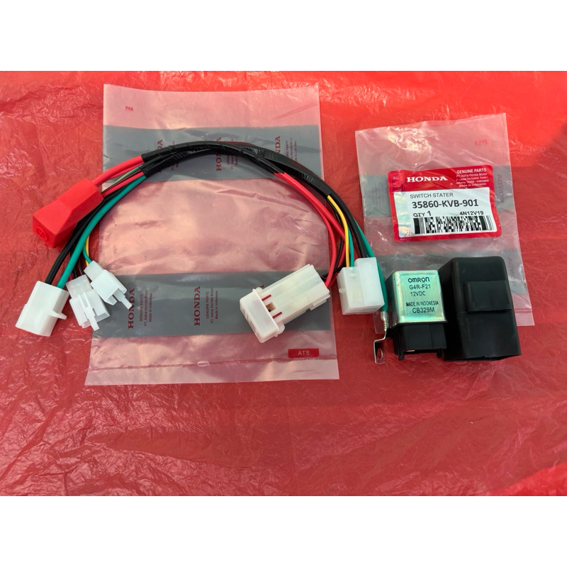 Jual SWITCH STATER BENDIK + KABEL BODY AKI PLUS RUMAH SEKRING HONDA ...