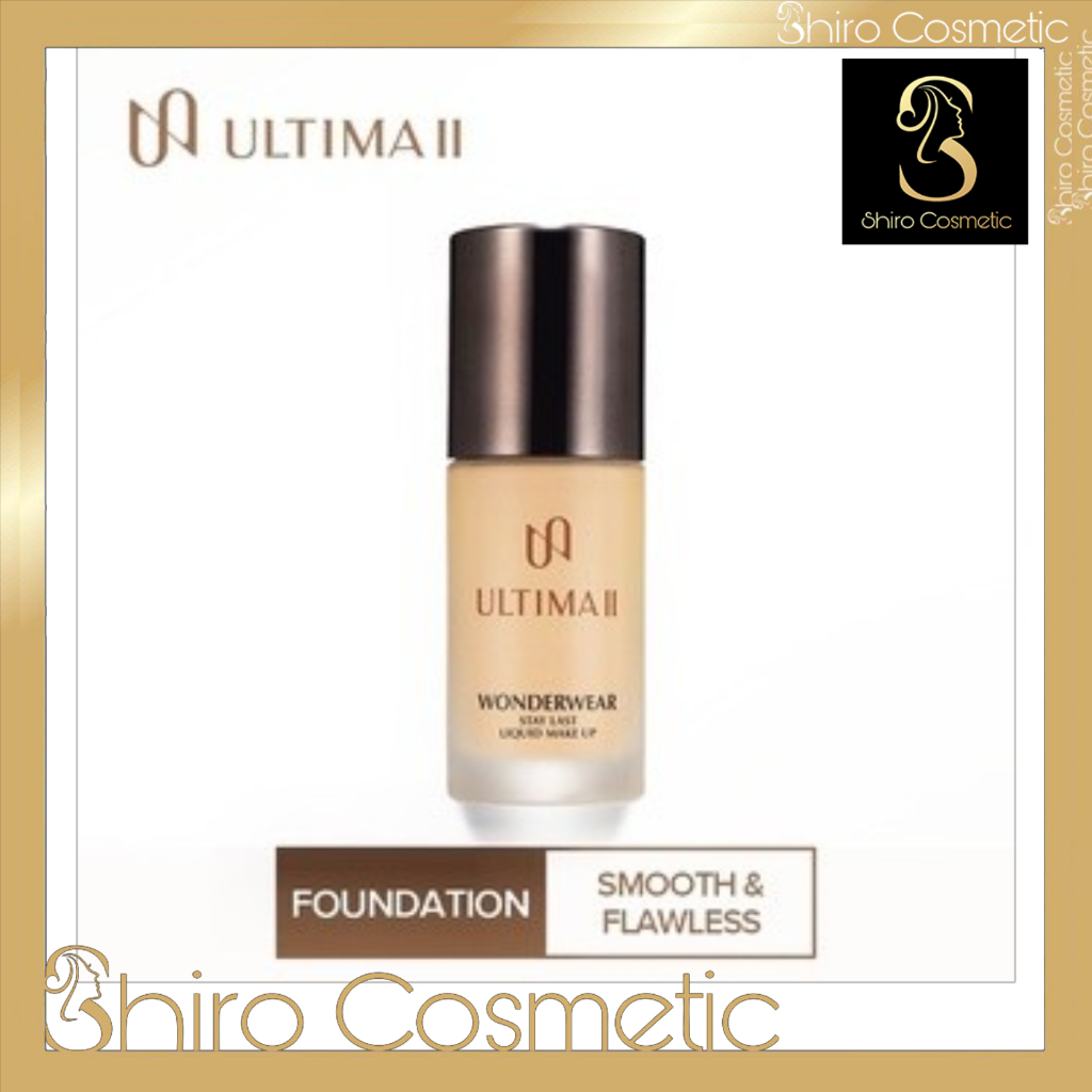 Jual Ultima II Wonderwear Stay Last Make Up Foundation | Shopee Indonesia