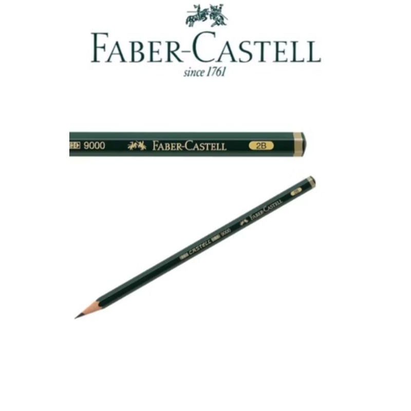 Jual FABER CASTELL 2B Pensil kayu (1 Pcs) | Shopee Indonesia