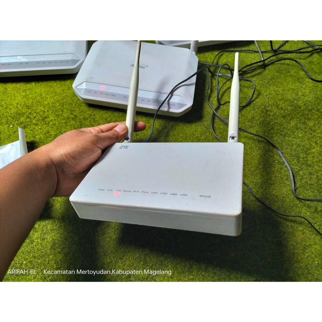 Jual Router GPON ZTE F609 V2 Normal Tested | Shopee Indonesia