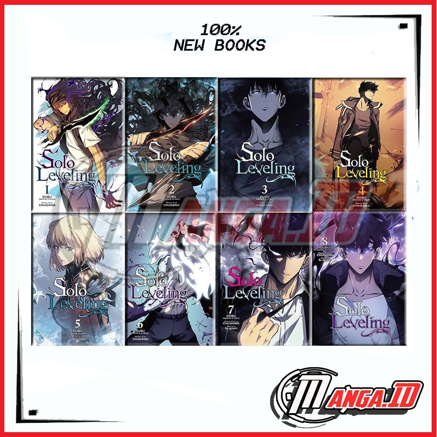 Jual Komik Solo Leveling (8 book series) By Chugong (English) - MangaID ...