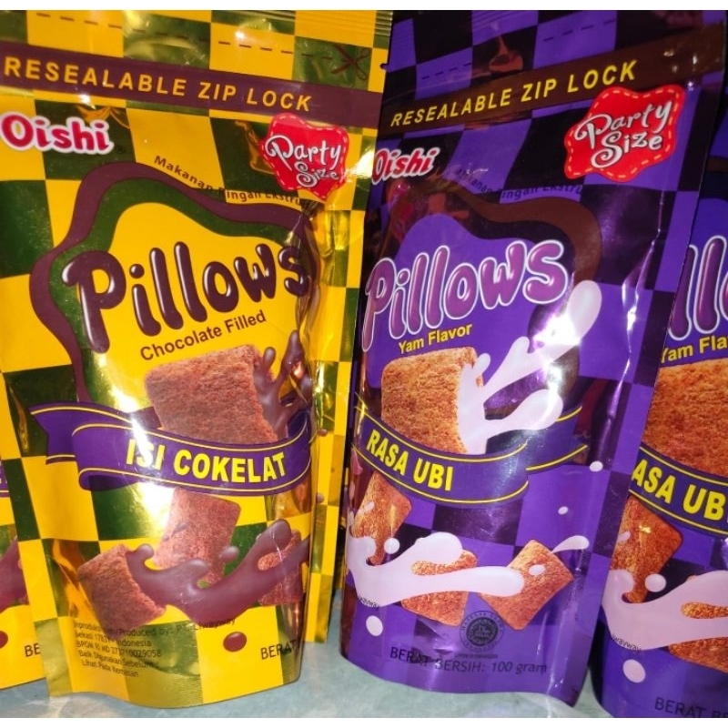 Jual Oishi Pillows snack cemilan 100gr | Shopee Indonesia