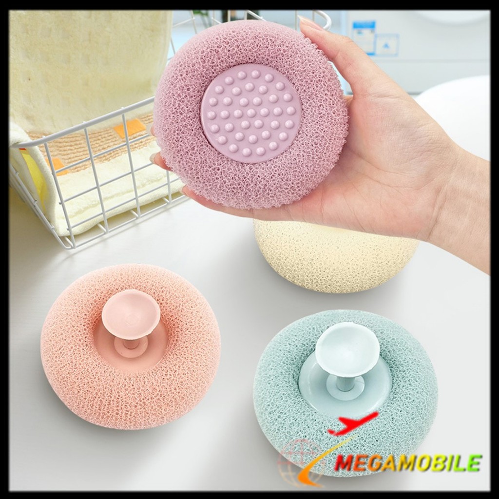 Jual MM - Spons Mandi Jaring Lembut Spons Mandi Bulat Penghilang Kulit ...