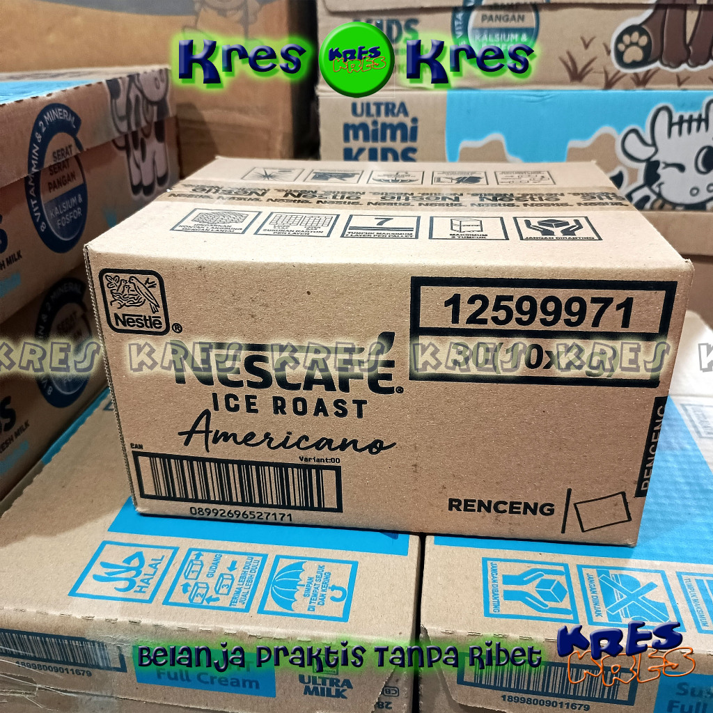 Jual NESCAFE ICE ROAST GROSIR Americano Kopi Instan Kopi Hitam 2gr ...