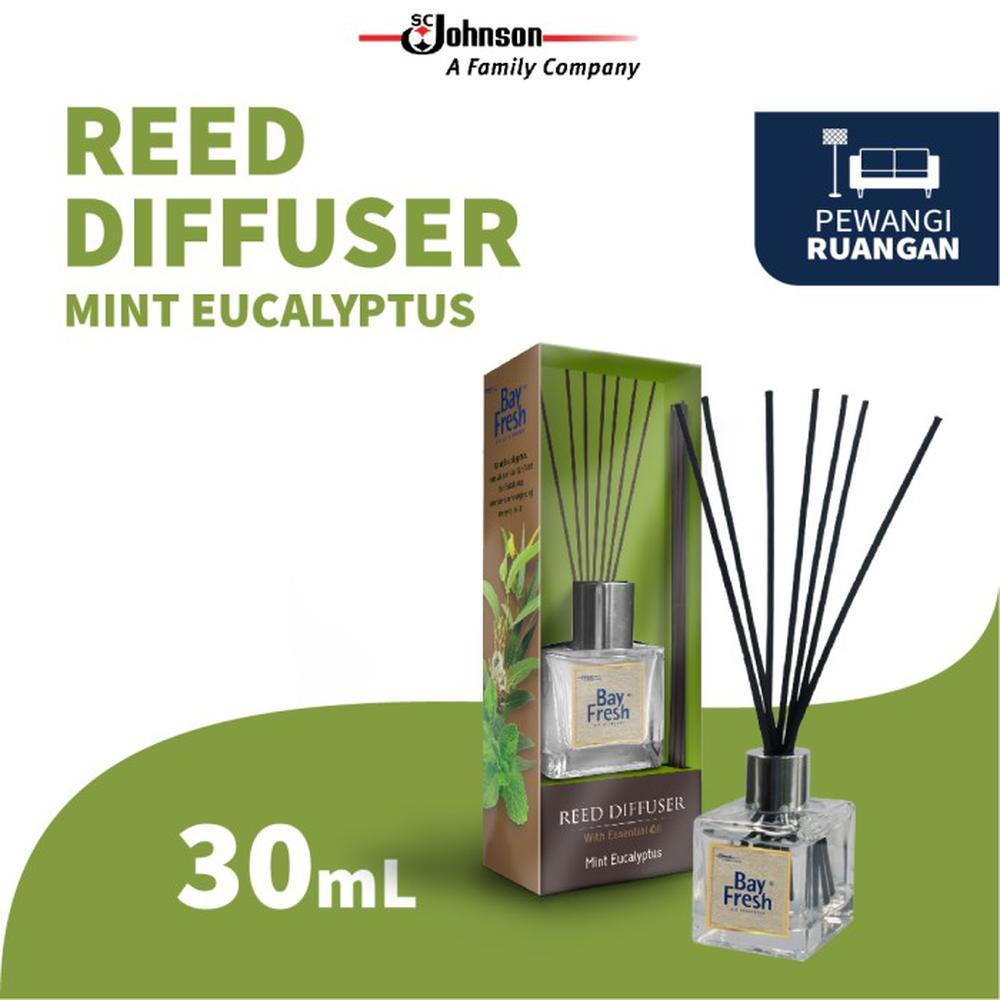 Jual Bayfresh Reed Diffuser Regular Mint Eucalyptus 30 ml | Shopee ...