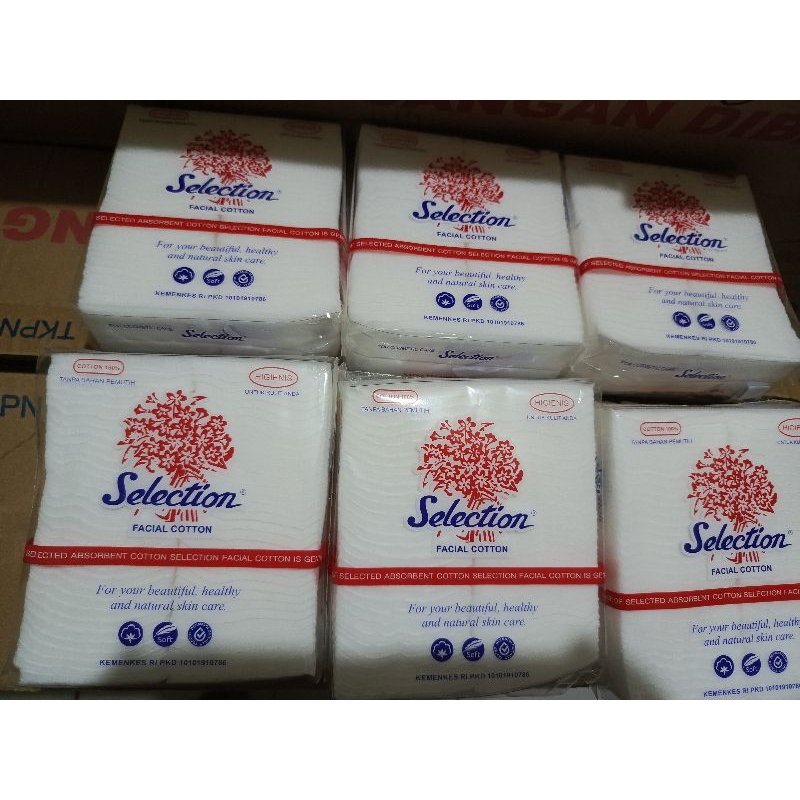 Jual 6 pcs Kapas Selection 35g | Shopee Indonesia