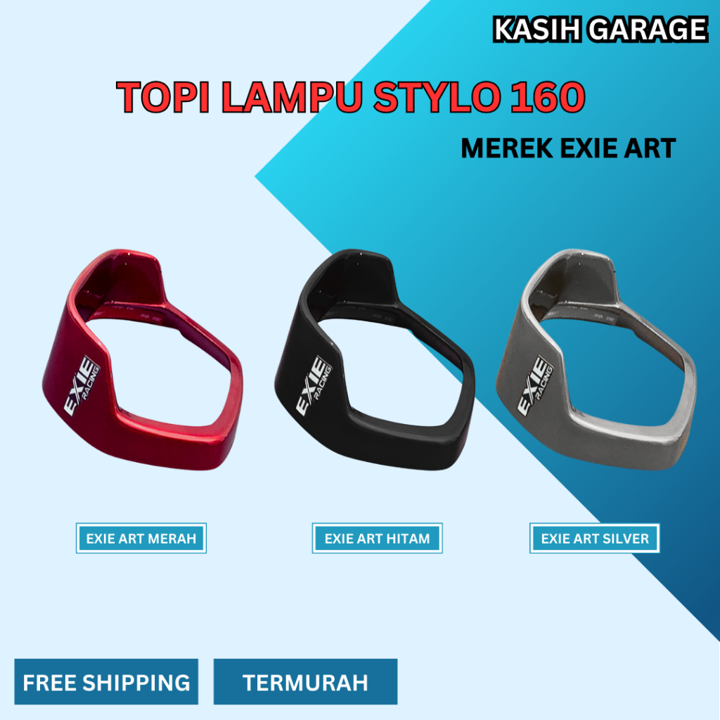 Jual CAP HONDA STYLO 160 TOPI STYLO PETLAMP GARNISH COVER LAMPU DEPAN ...