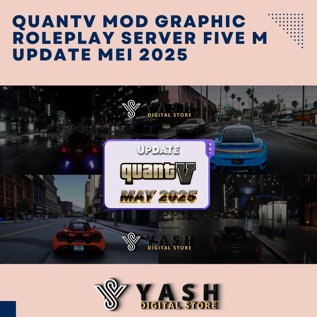 Jual TERBARU!!! QuantV OKTOBER 2025 Mod Graphic untuk Roleplay / GTA V ...