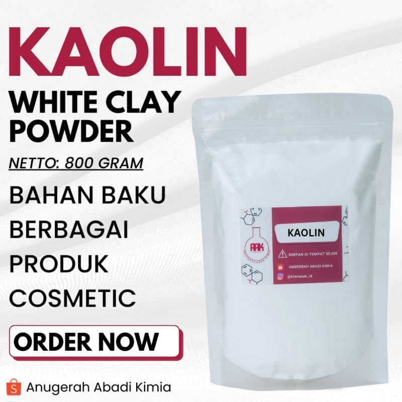 Jual Kaolin/ Kaolin Clay White Powder High Quality | Shopee Indonesia