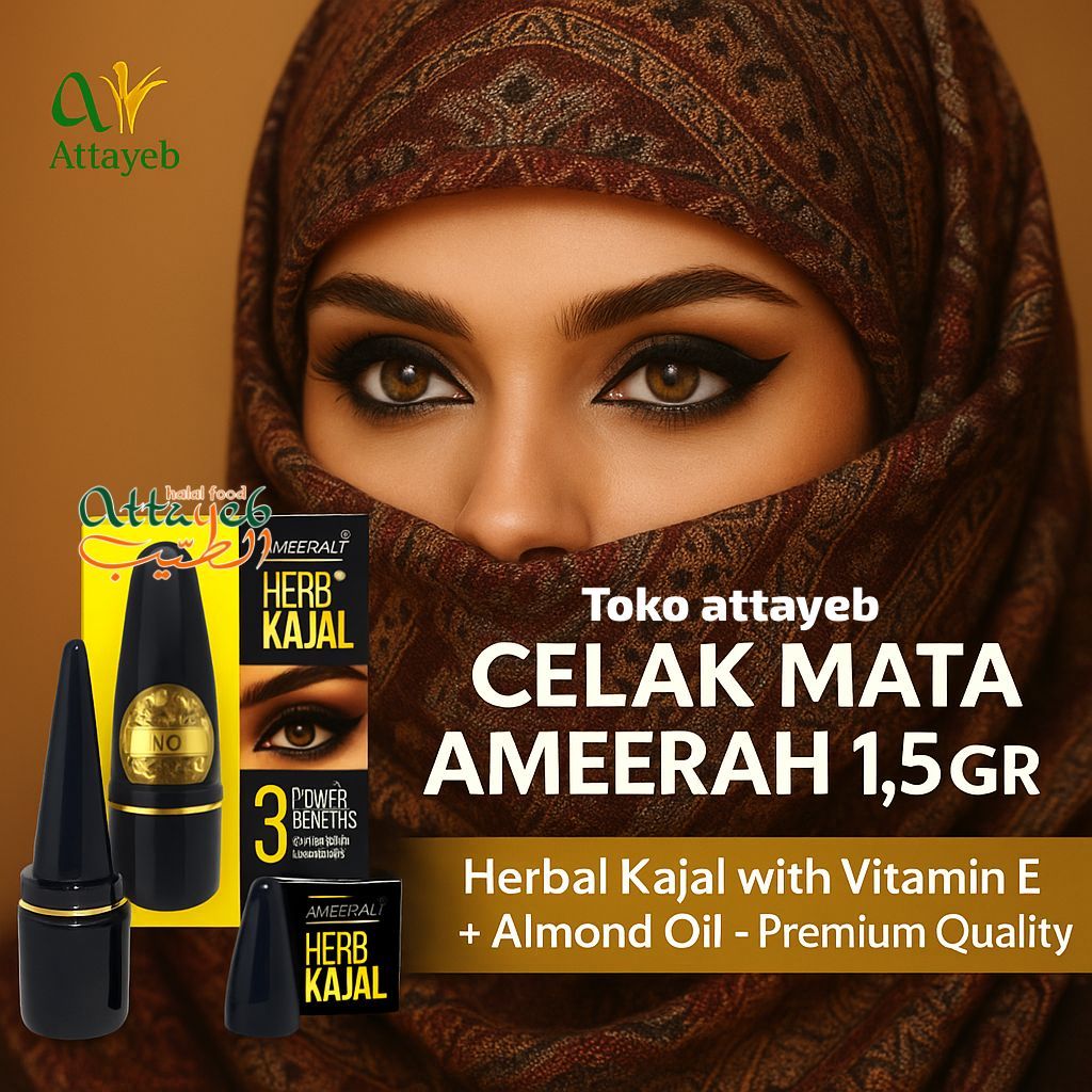 Jual Celak Mata Ameerah 1.5 G With Witamin E Plus Almond Oil (Exp 2027 ...