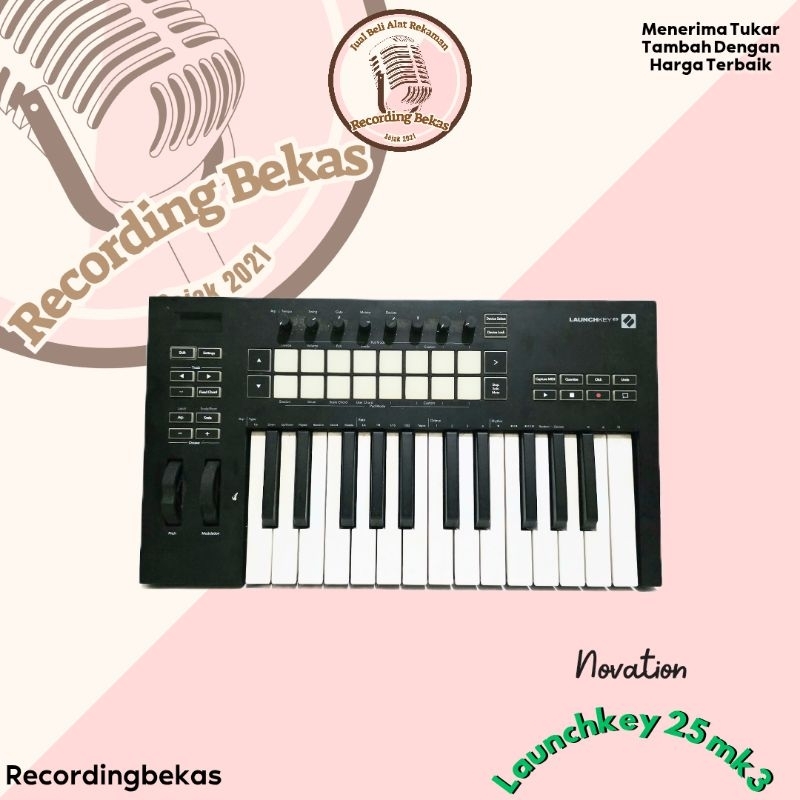 Jual Midi Controller Novation Launchkey 25 mk3 | Shopee Indonesia