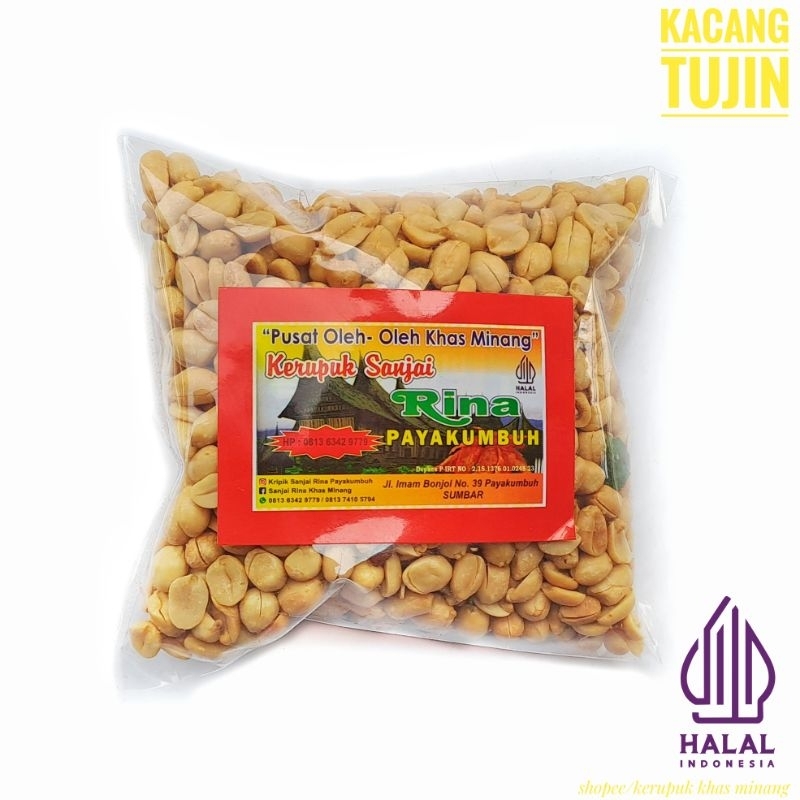 Jual Kacang Tojin Khas Padang Khas Minang Renyah dan Gurih | Shopee ...