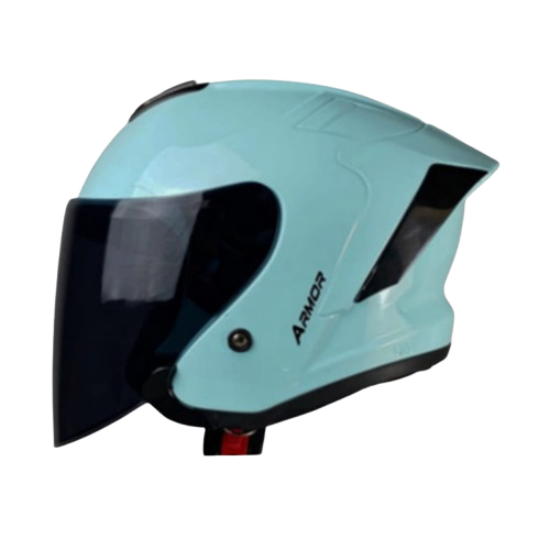 Jual Helm JS ARMOR Solid Premium Half Face Original SNI/Helm Pria/Helm ...