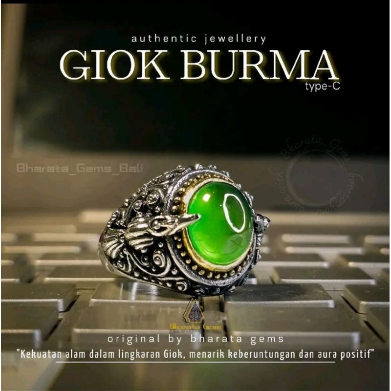 Jual CINCIN GIOK BURMA type-C - Ori by Bharata Gems Bali - W/balinese ...