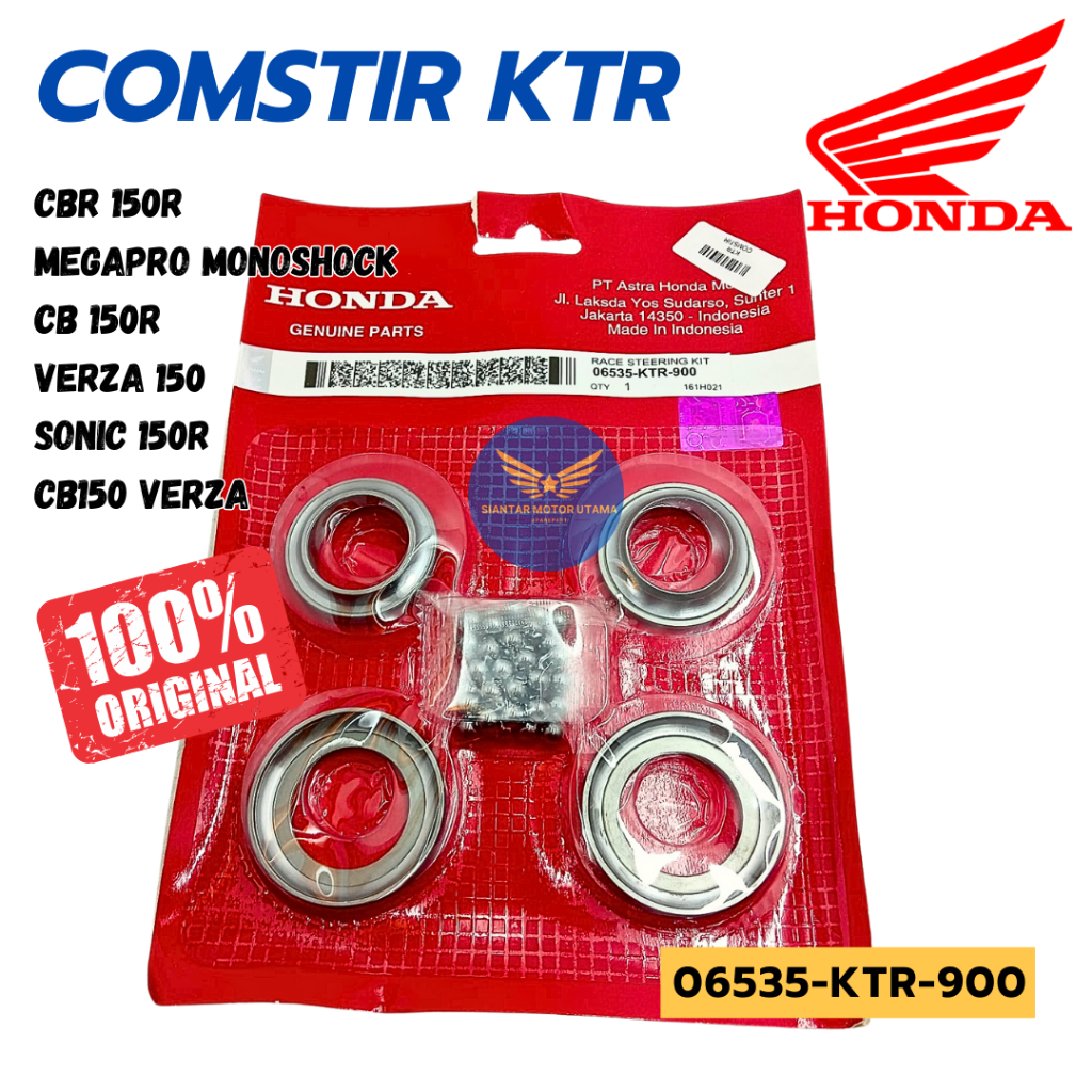 Jual 06535-KTR-900 Komstir KTR Comstir Laher Original Honda CBR 150R ...