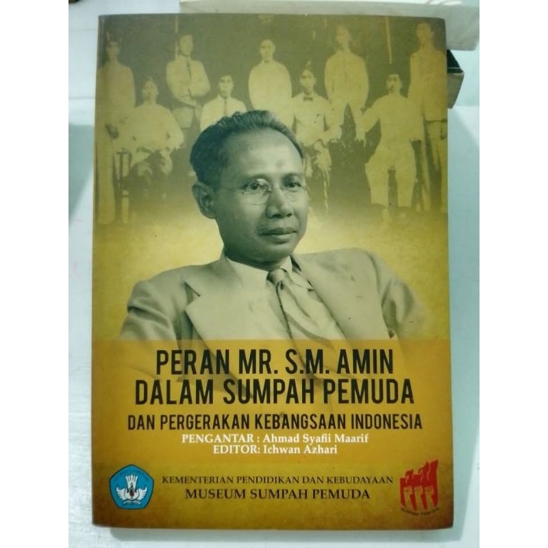 Jual PERAN MR. S.M. AMIN DALAM SUMPAH PEMUDA DAN PERGERAKAN KEBANGSAAN ...