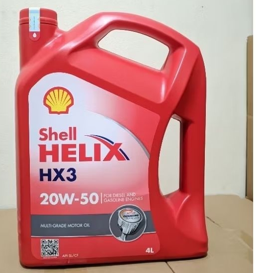 Jual oli Shell Helix HX3 SAE 20W-50 | Shopee Indonesia