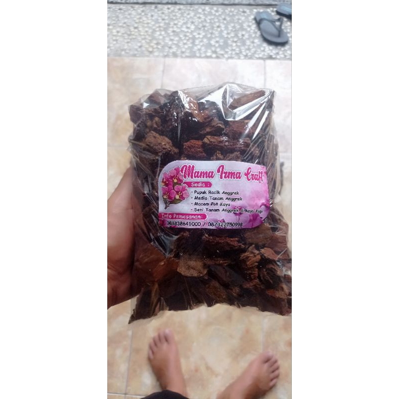 Jual pine bark/media kulit pinus kemasan 2kg | Shopee Indonesia