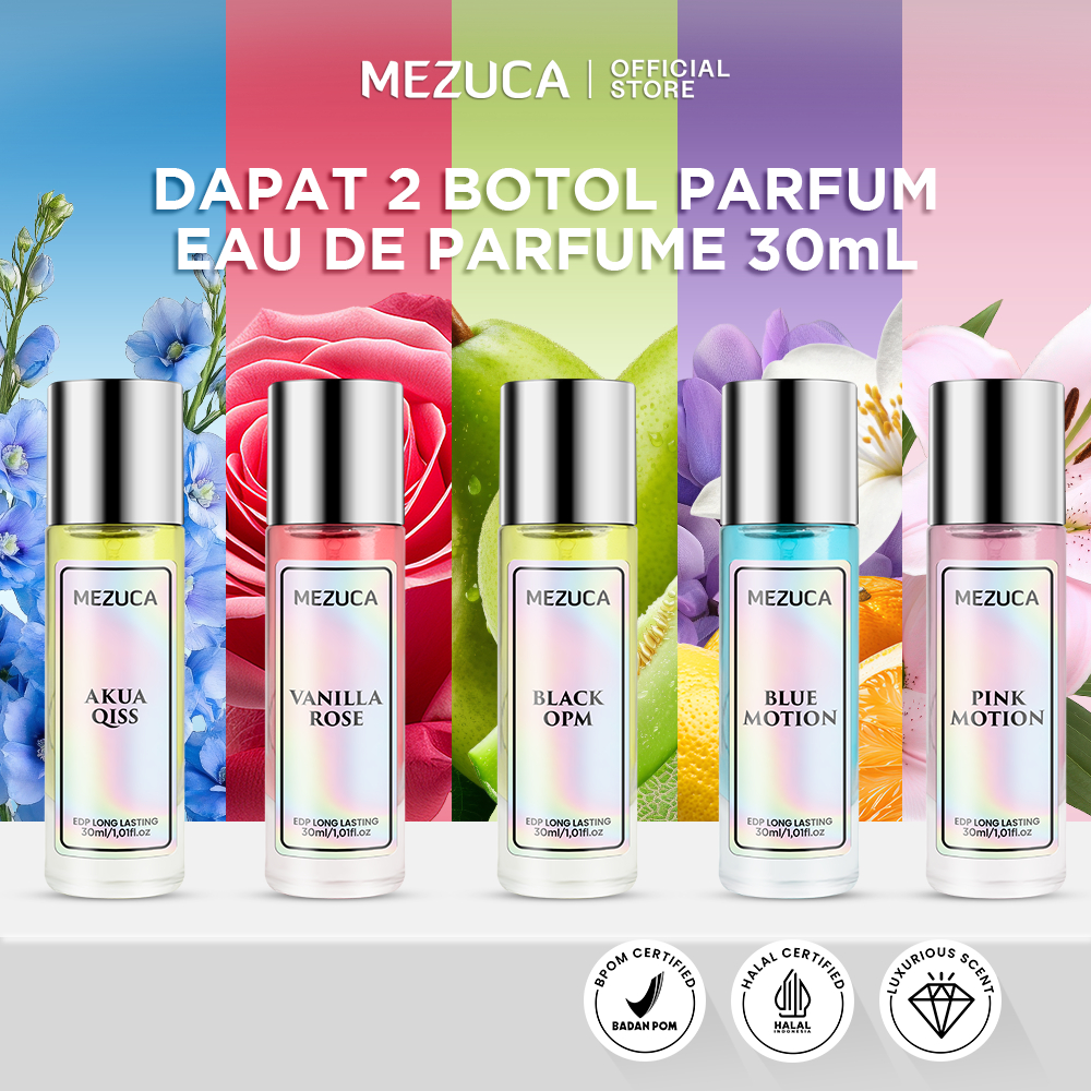 Jual [Dapat 2 Botol] Parfum Mezuca Eau De Parfume 30mL Eau de Parfume ...