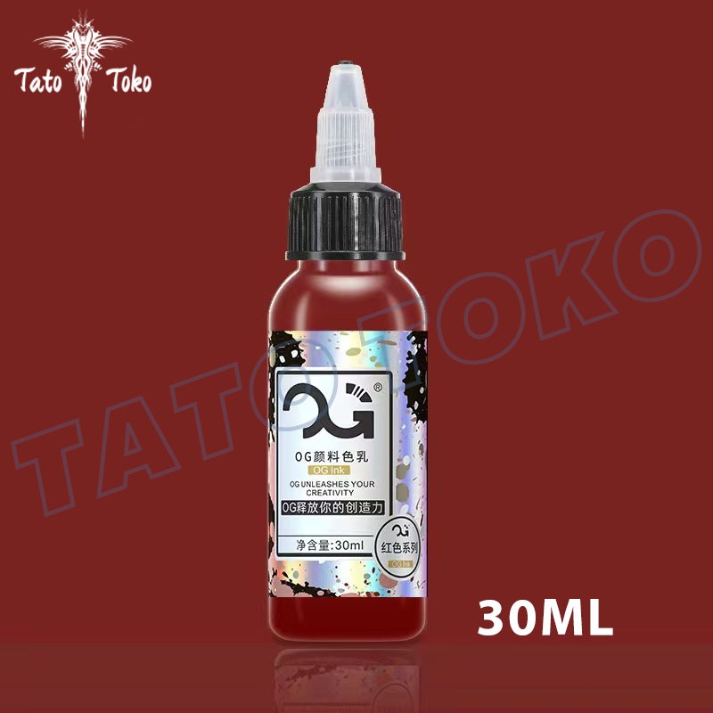 Jual 【COD】100%ORI Tinta Tattoo Original ( Merek OG ) OG Ink Colors 1oz ...