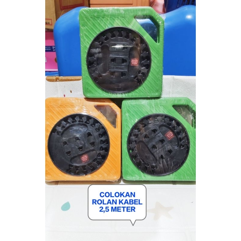 Jual BOX KABEL LISTRIK COLOKAN/ROLAN KABEL DEXTA PANJANG KABEL 2,5M ...