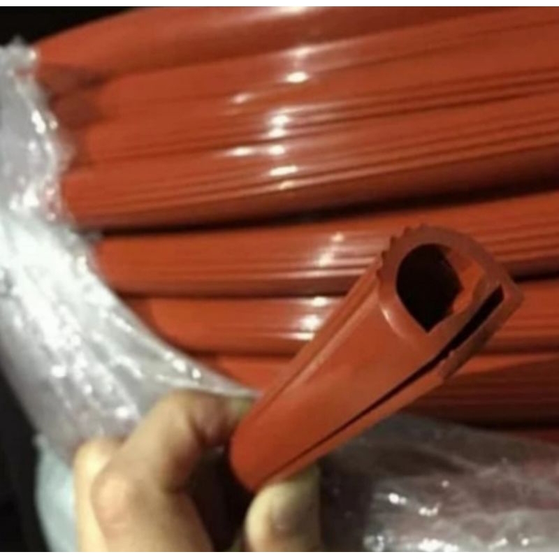 Jual silicon list e merah - silikon seal oven 16mm x 16mm x 1m | Shopee ...