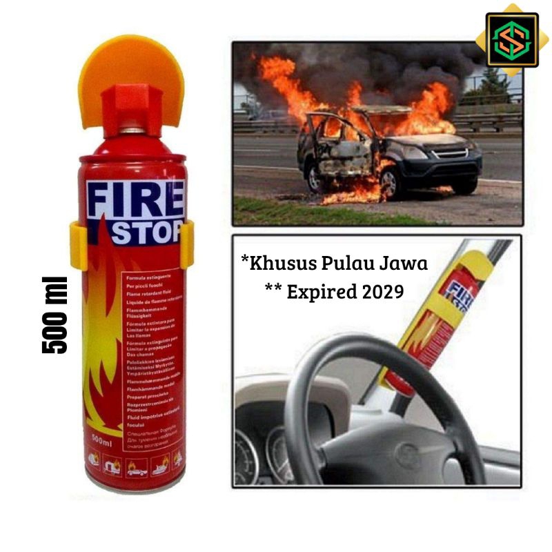 Jual Alat Pemadam Api Ringan Mobil Fire Stop Car Apar Mini 500 ml ...