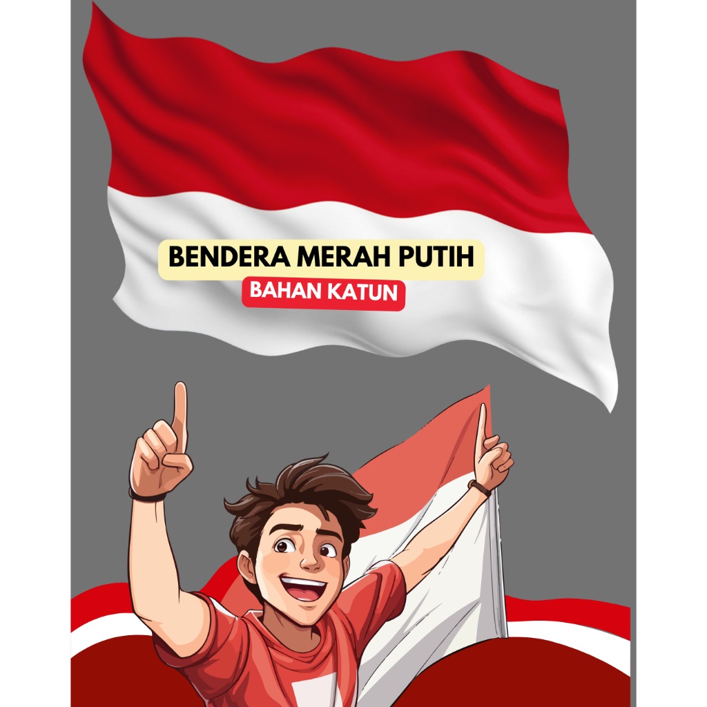 Jual BENDERA + TIANG BESI - Bendera Merah Putih Indonesia Agustusan Uk ...