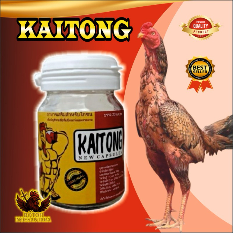 Jual Kaitong Vitamin Ayam Doffing h-1 dan Vitamin Harian 20 kapsul ...