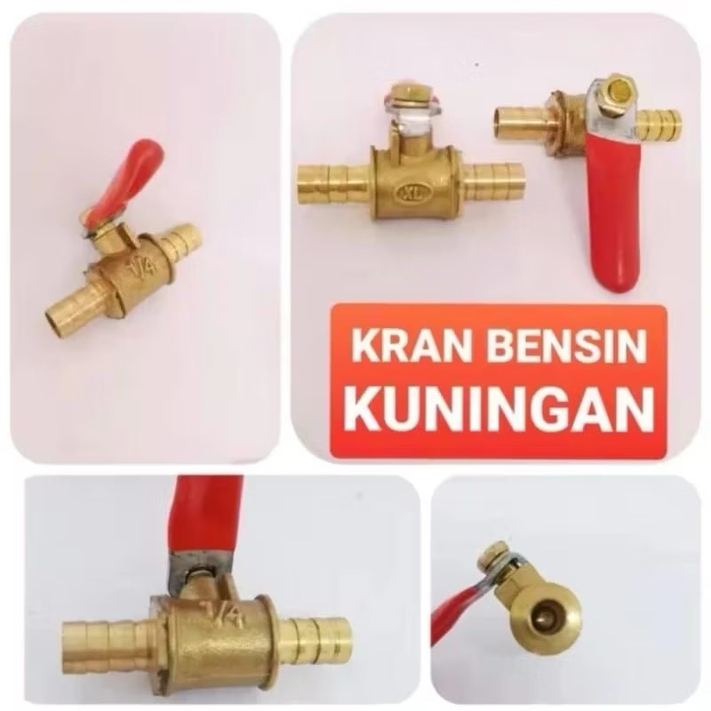Jual Keran kran Bensin Ukuran 1/4 Universal Semua Motor Kompresor keran kompresor. | Shopee ...