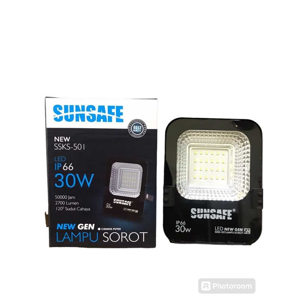 Jual Lampu Sorot LED SUNSAFE/ACE/SUNSAFE Lampu sorot LED 10 watt / 20 ...