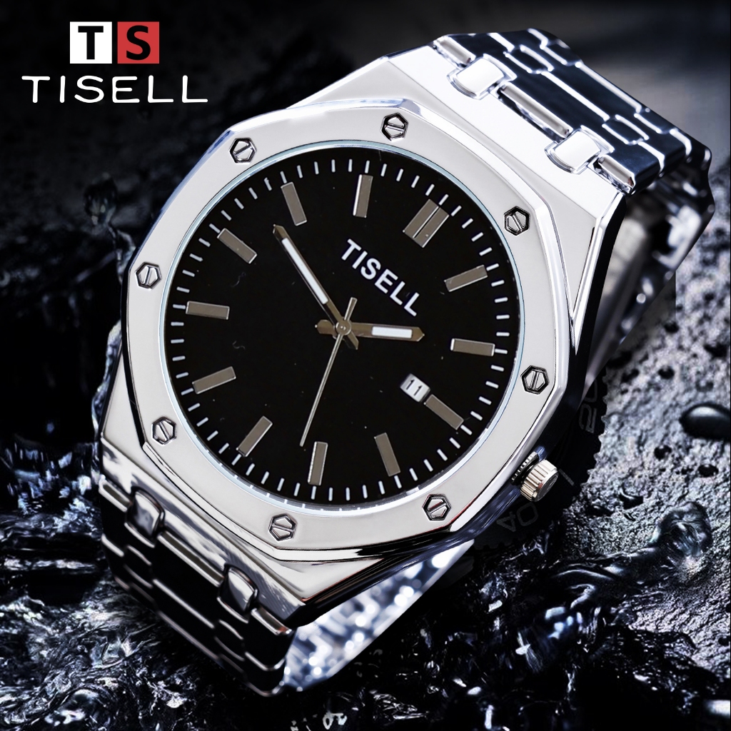 Jual TISELL Jam Tangan Pria Bisnis Anti Air Analog Watch /Jam Tangan ...