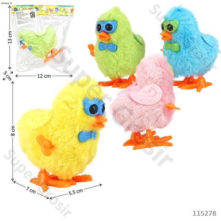 Jual Mainan Anak Mainan Putar Mainan Kunci Animal W/U Anak Ayam R7314 ...