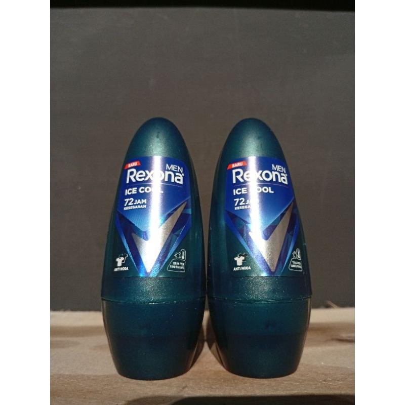 Jual Rexona men roll On deodorant ice cool 45mL.(Harga untuk 2biji) | Shopee Indonesia