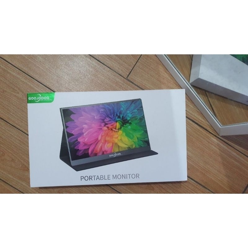 Jual GOOJODOQ 15,6 Inch FHD 1080P Portable Monitor for Office Gaming ...