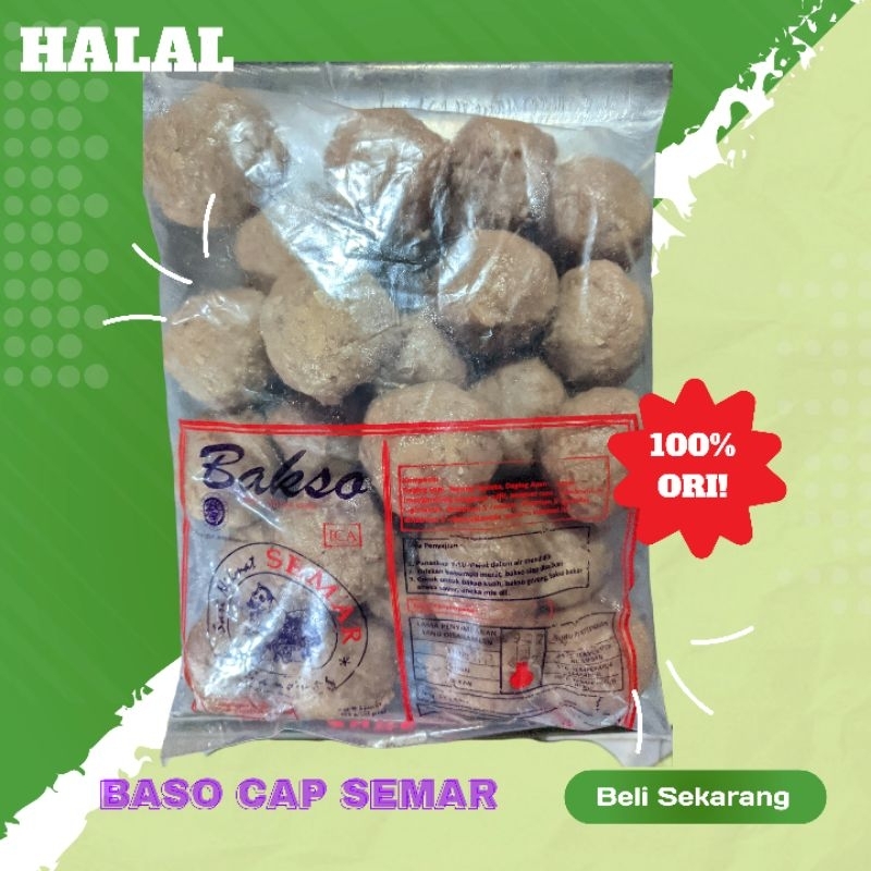 Jual BAKSO SAPI URAT SEDANG | CAP SEMAR 1pack 25 pcs | Shopee Indonesia