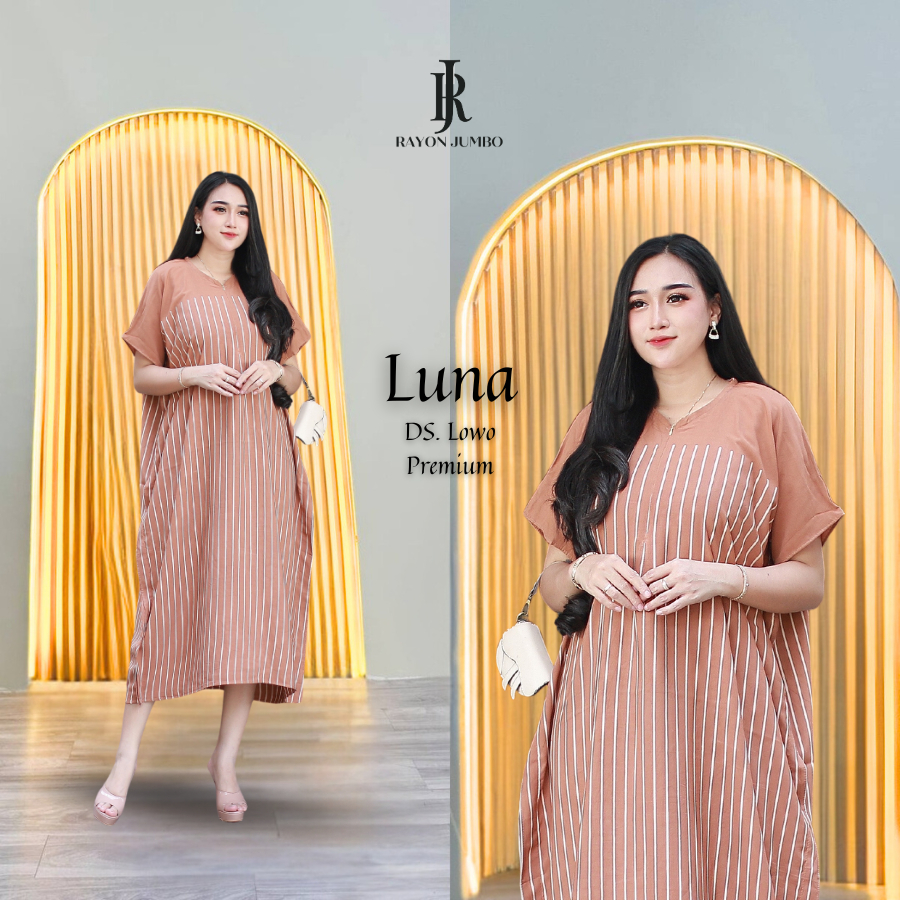 Jual Rayon Jumbo - Luna Daster Lowo LD 140 Busui Bahan Rayon Batik ...