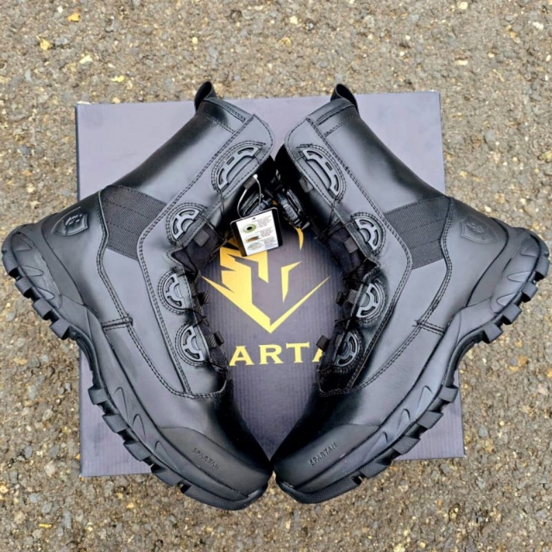 Jual Sepatu PDL Full Kulit Spartan tempur Original | Shopee Indonesia