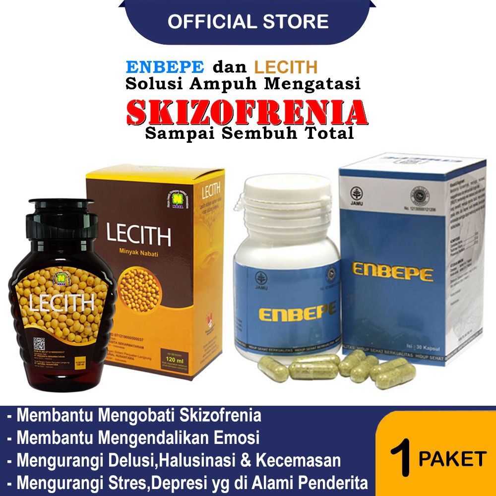 Jual Paket Enbepe dan Lecith Nasa Original Obat Skizofrenia Herbal ...