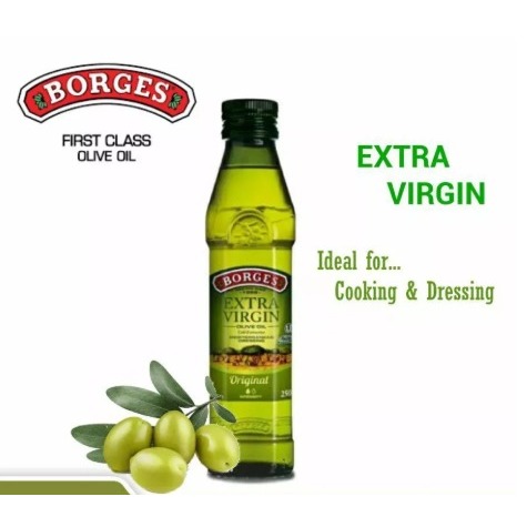 Jual MINYAK ZAITUN BORGES EXTRA VIRGIN ORIGINAL / OLIVE OIL 500 ML | Shopee Indonesia