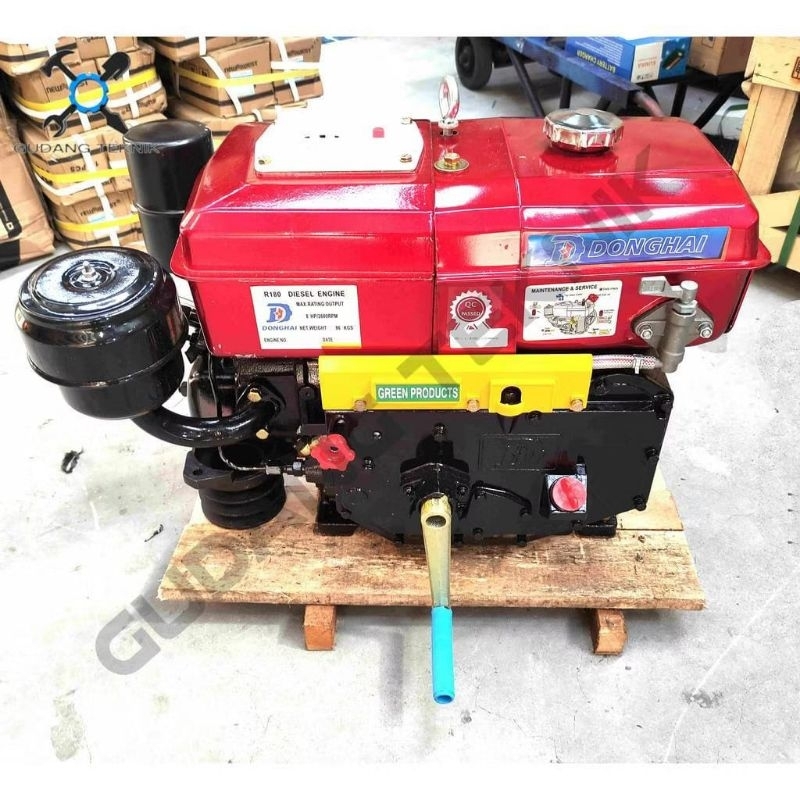 Jual MESIN DIESEL 8PK R180 8HP DONG HAI / JIANG FA - mesin penggerak diesel R180 8Hp | Shopee ...