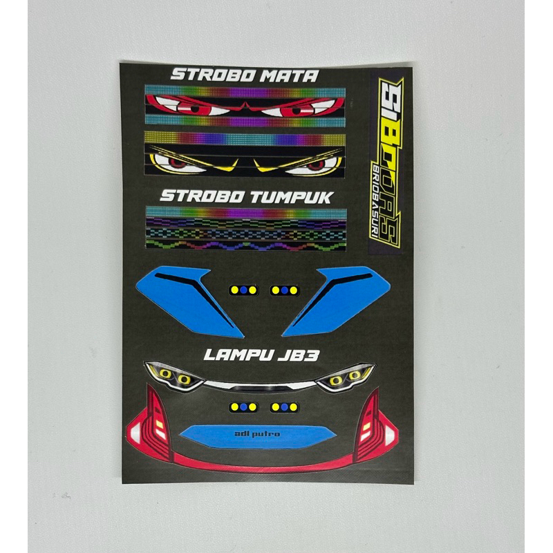 Jual stiker headlamp jb 3 cutting | Shopee Indonesia