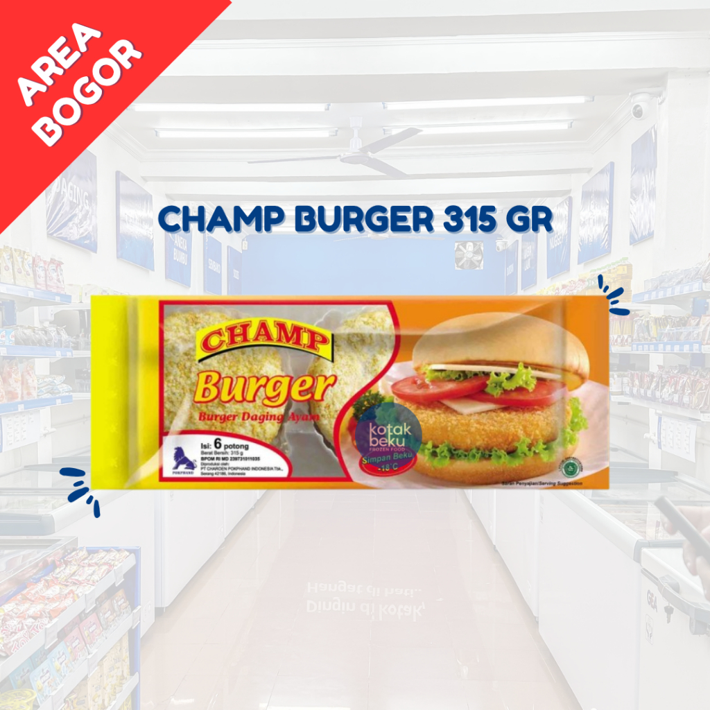 Jual CHAMP BURGER 315 GR | Shopee Indonesia